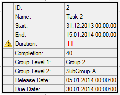 Gantt Chart Tips&Tricks: How to design a stylish tooltip